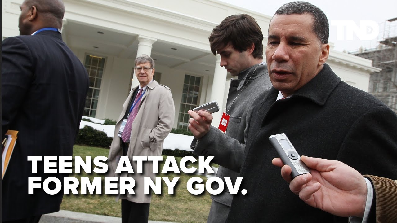 Teens attack former NY Gov. David Paterson - YouTube
