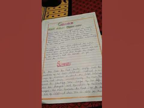 class 11 English project file🖊️🖍️ - YouTube