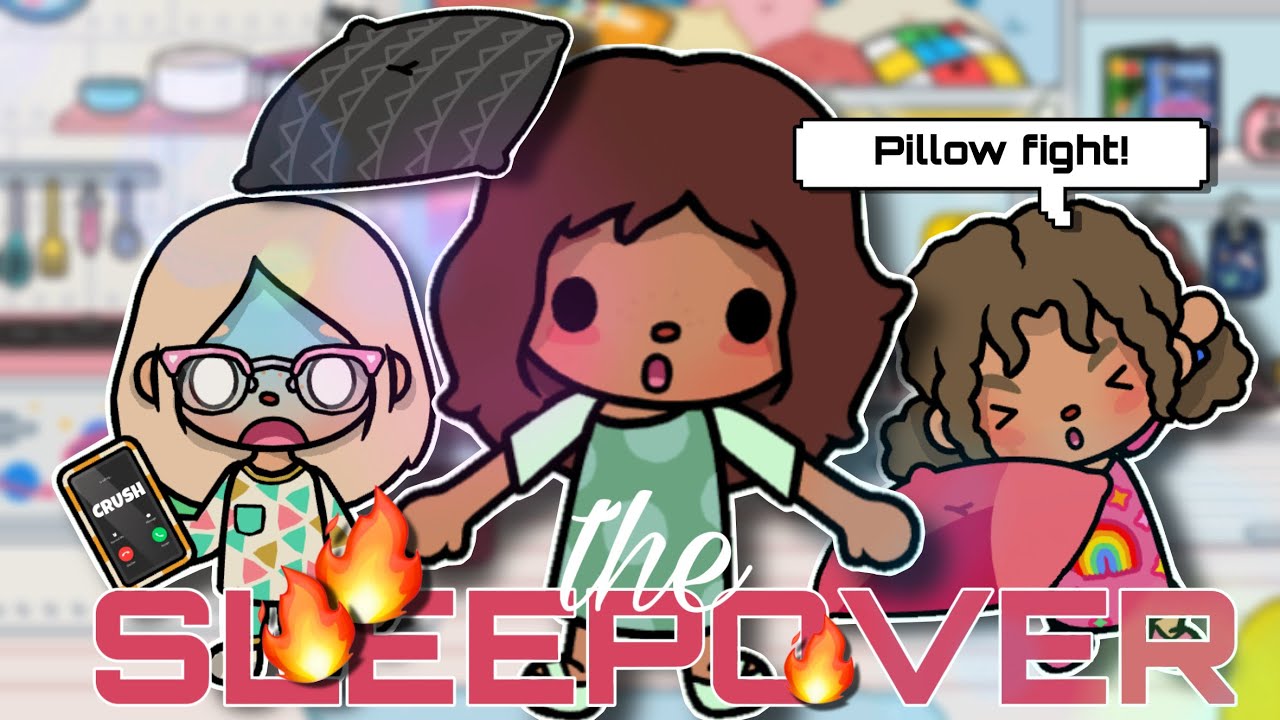 The Sleepover 💤💗 Mini Movie 💤💗 WITH VOICES 💤💗 Toca Shimmer - YouTube