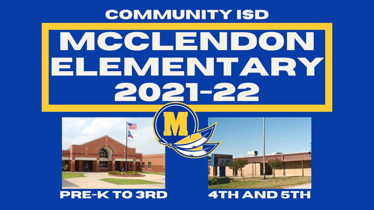 McClendon Elementary 2021-22 Introduction - YouTube