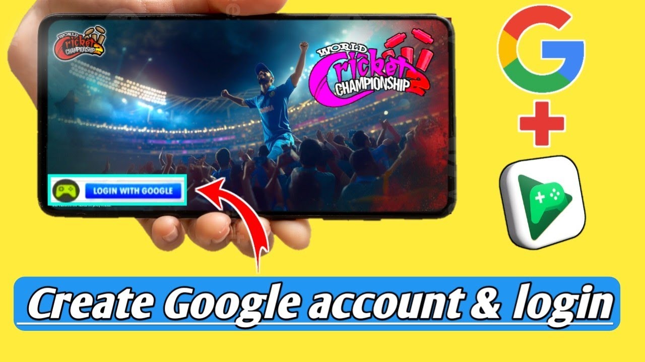 How to Create WCC2 account with Google account and Login in World ...