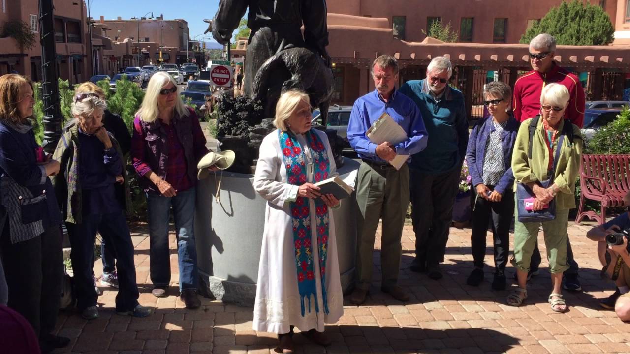 Wolf Blessing at Santa Fe’s Cathedral Basilica of St. Francis on the ...