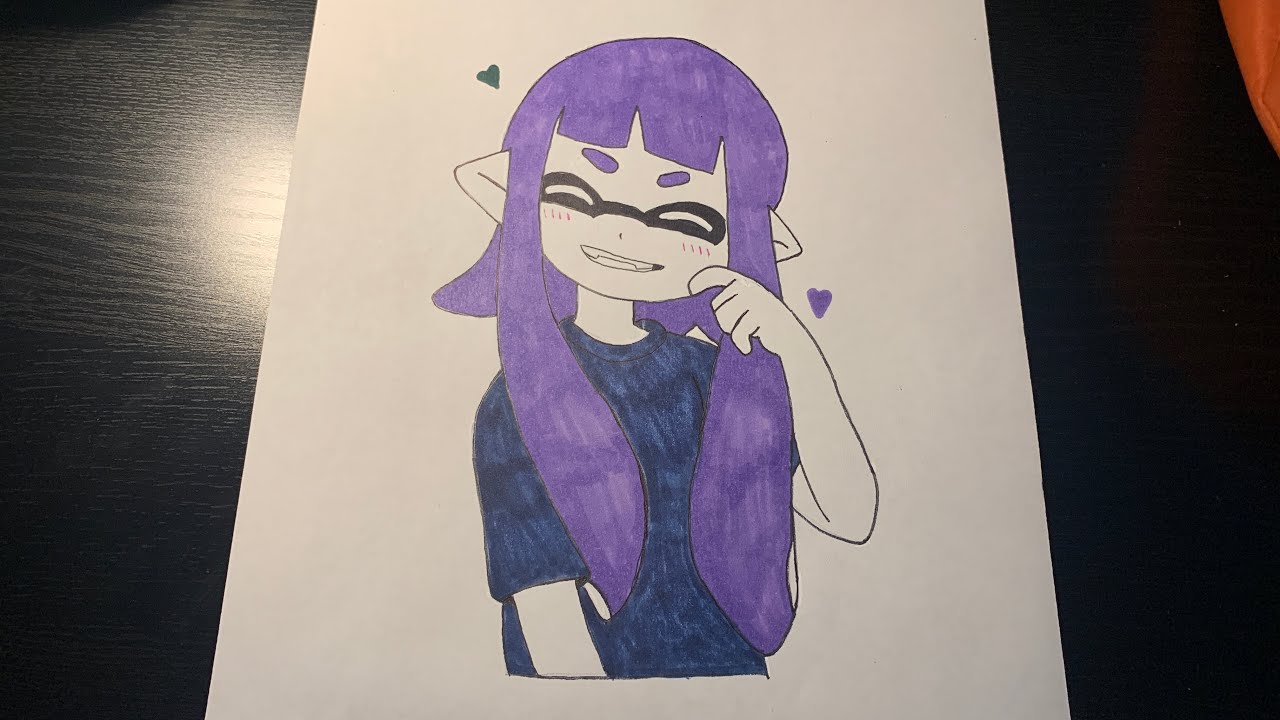 Splatoon fanart for @Vicvillon - YouTube