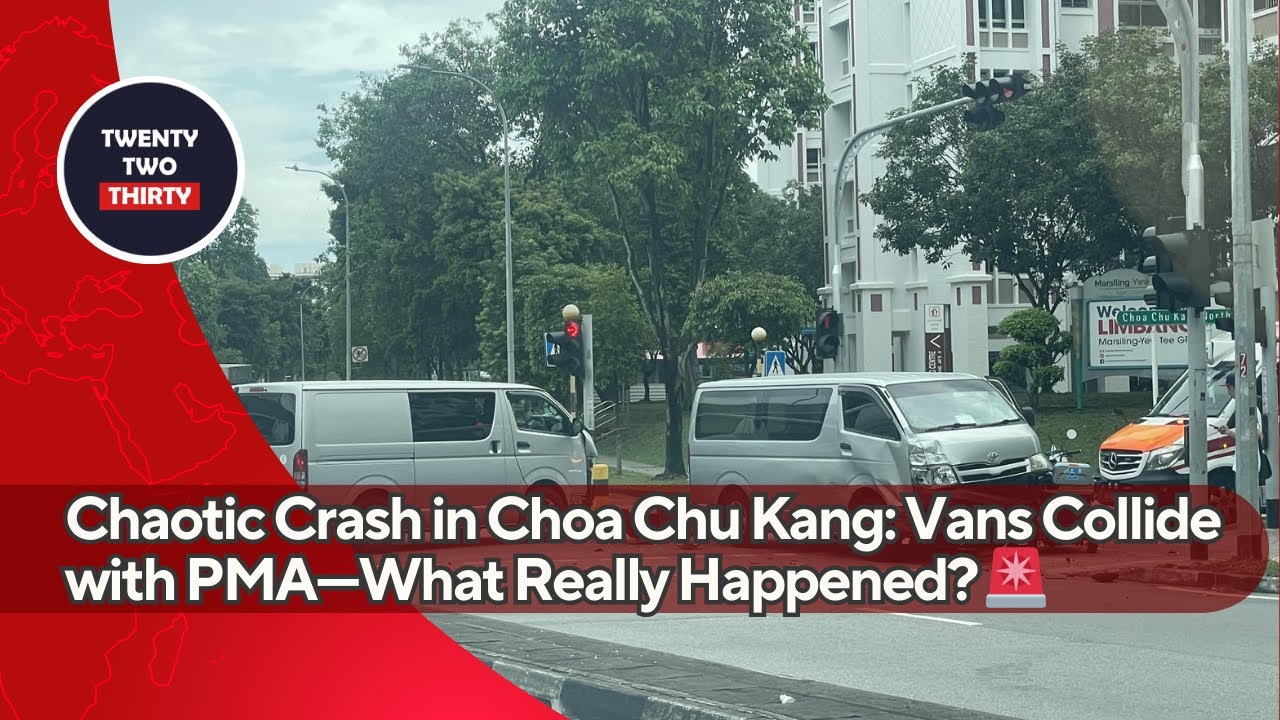 Chaotic Crash in Choa Chu Kang: Vans Collide with PMA—What Really ...