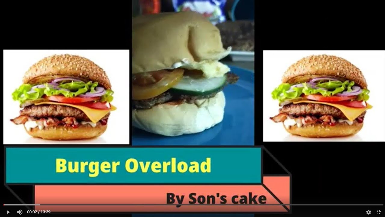 Burger OVERLOAD ala McDo - YouTube