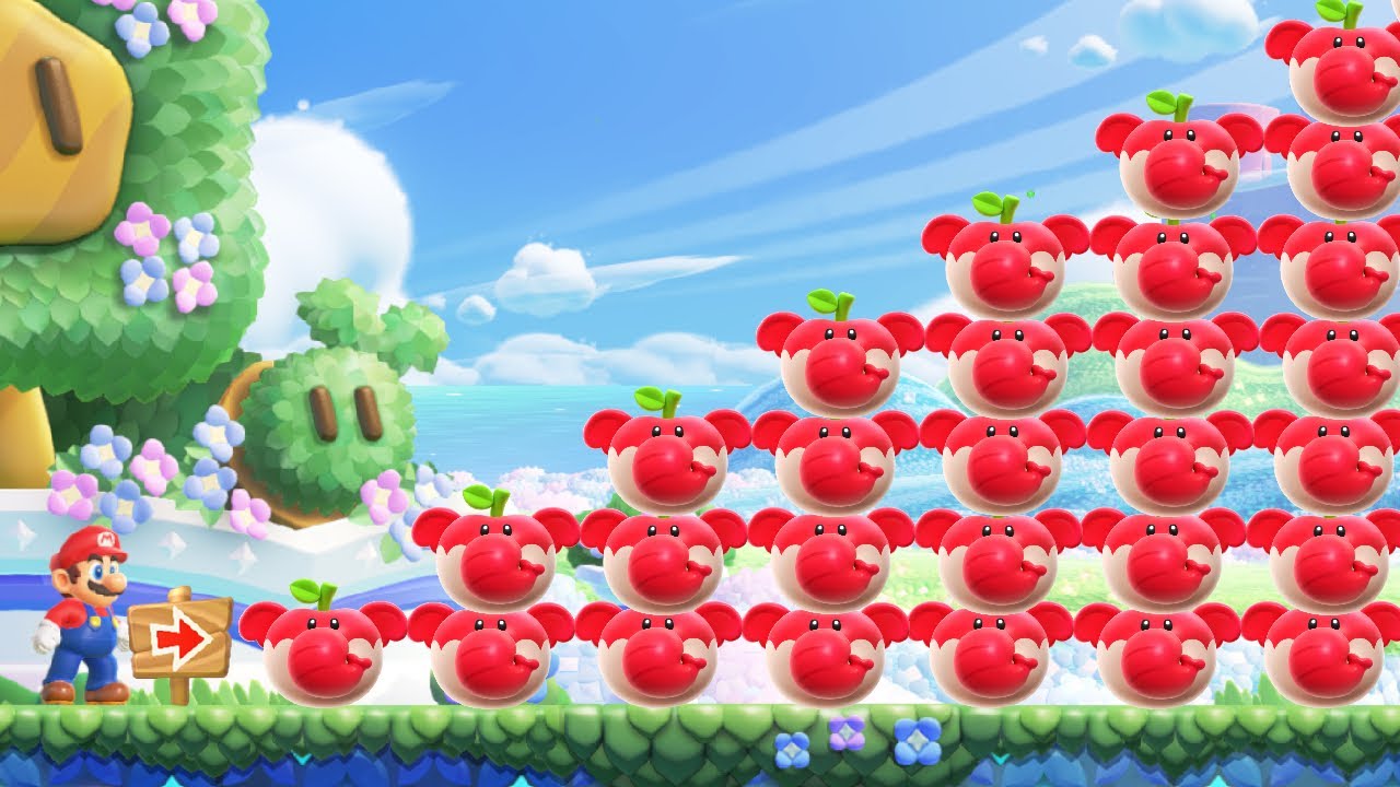 Can Mario Collect 999 Elephant Power Up´s in Super Mario Bros. Wonder ...