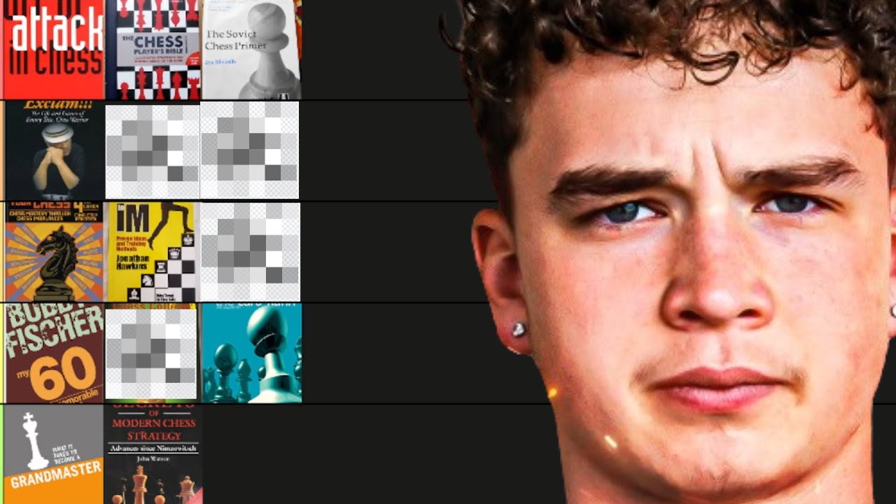 Ranking Chess Books To Reach 2000 Elo Fast Tier List - YouTube