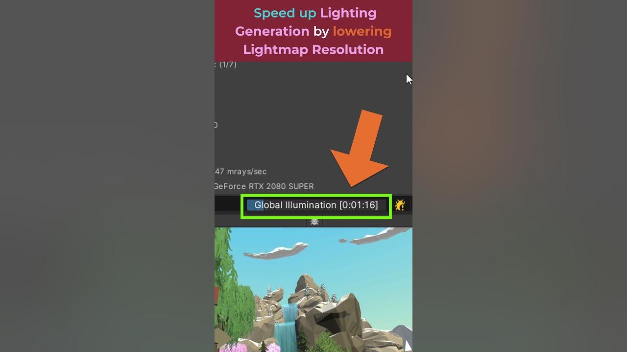 How to Speed Up Unity Lighting Generation - YouTube