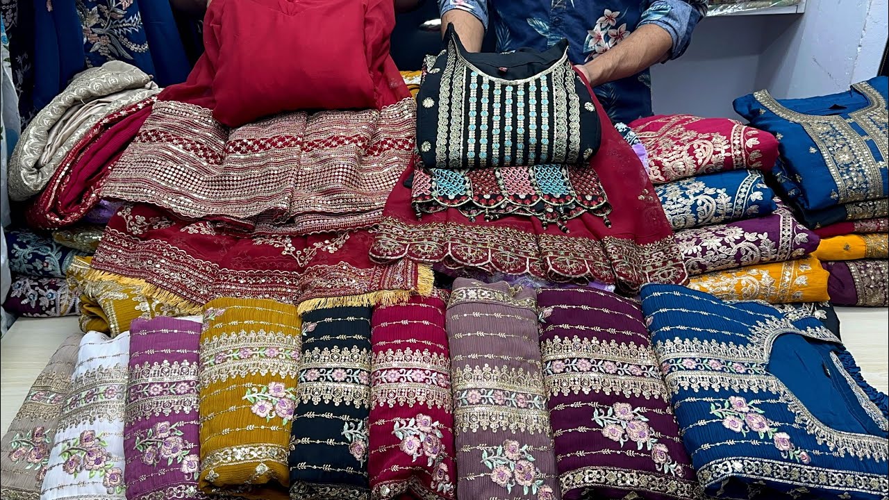 Pakistani designer three piece/Luxury orna gown at craziest sale ...