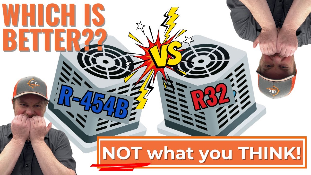 R454B Vs. R32, which is better? Not what you THINK! - YouTube