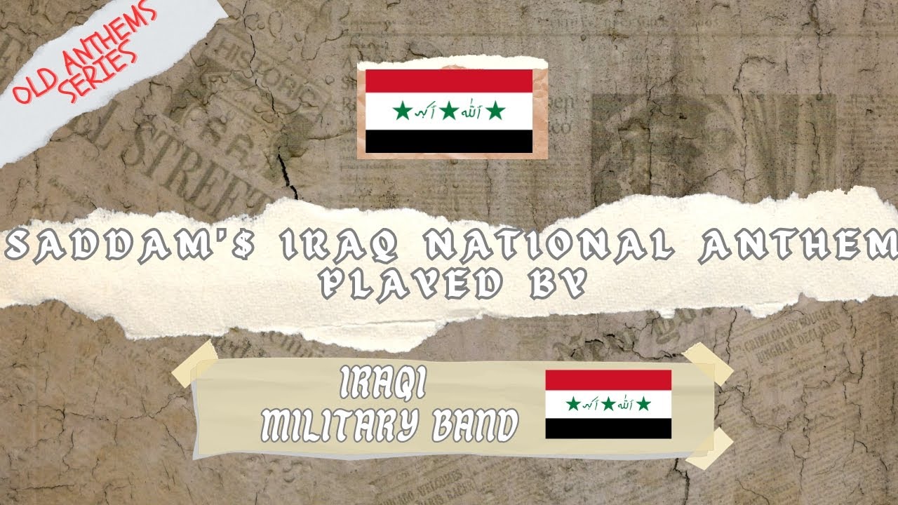 Saddam's Iraq Anthem played by Iraq - YouTube