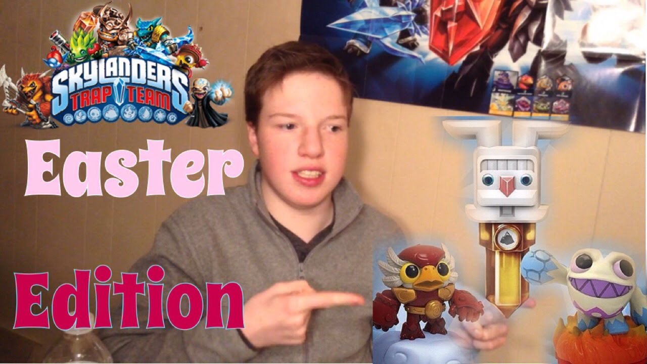 Skylanders Trap Team- Easter Edition Skylanders - YouTube