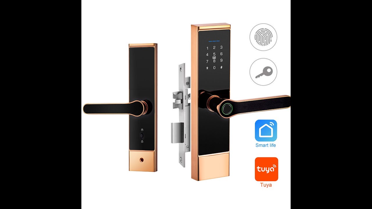 TOPTEQ TX2 Intelligent Wooden Door Lock - YouTube
