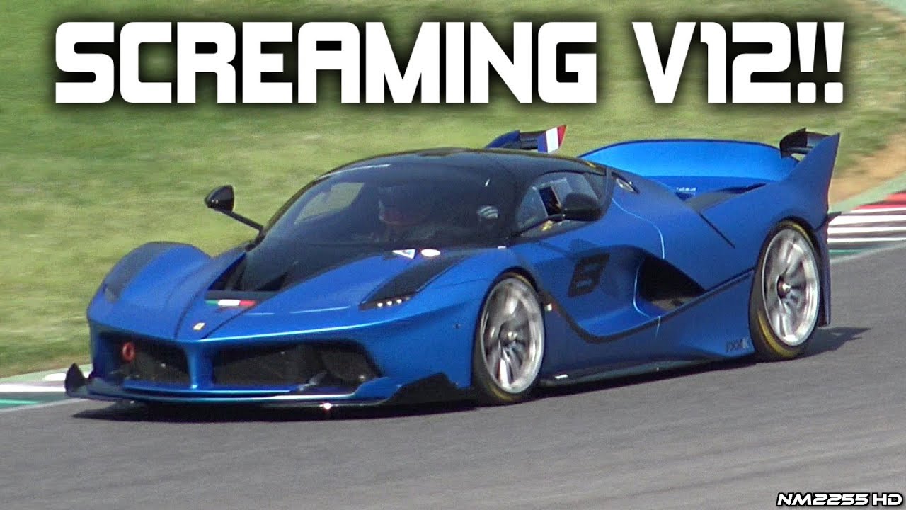 6 Minutes of Non-Stop Ferrari XX Screaming Sounds! - FXXK, FXX, 599XX ...
