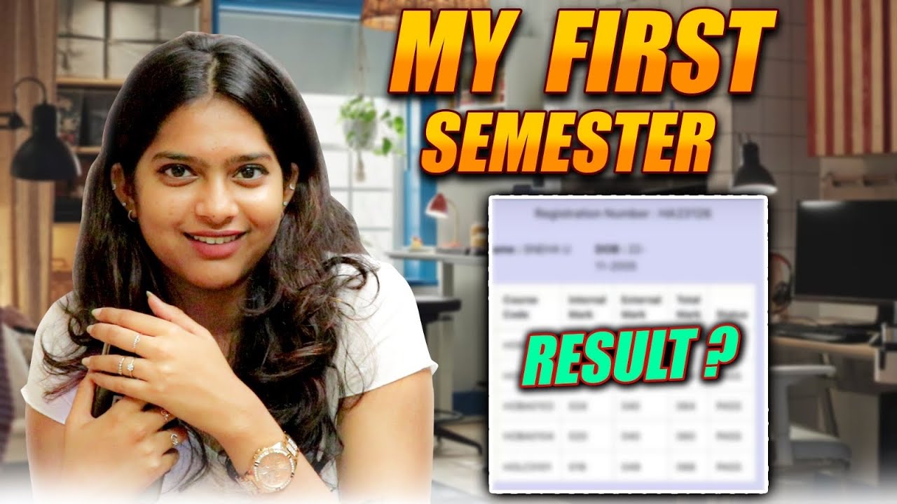 REVEALING MY FIRST SEMESTER RESULTS 😮‍💨 ️‍🔥|| #sneholic #semester # ...