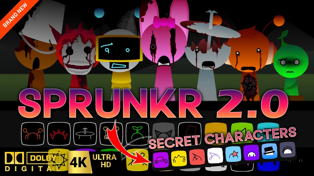 Secret Characters ! Nightmare MIX - Incredibox Sprunki Sprunkr 2.0 ...