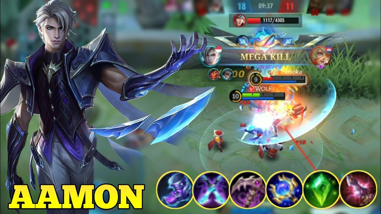 Aamon Offlaner! Aamon Best Build After Update [ Top 1 Global Aamon ] By ...