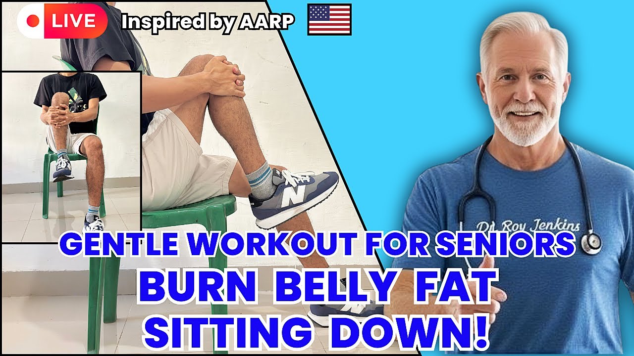 Lose Belly Fat After 65 with This Senior-Friendly Chair Workout ...