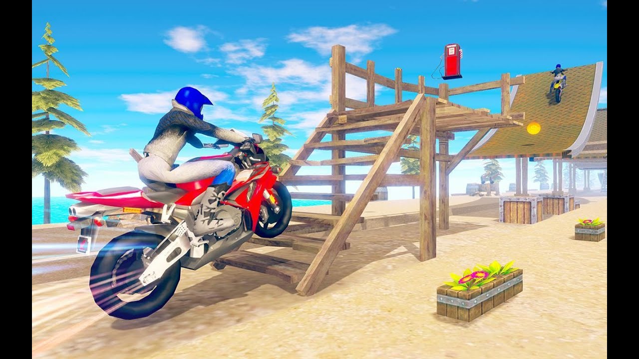 3D motor bike game and hill climbing very interesting 2😂😱 - YouTube