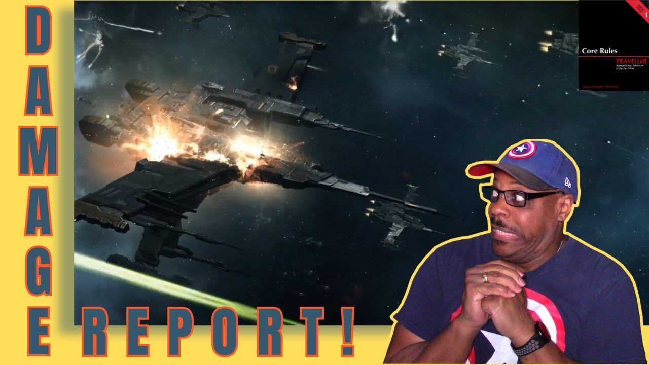 Classic Traveller TTRPG: Spaceship Combat Damage - YouTube