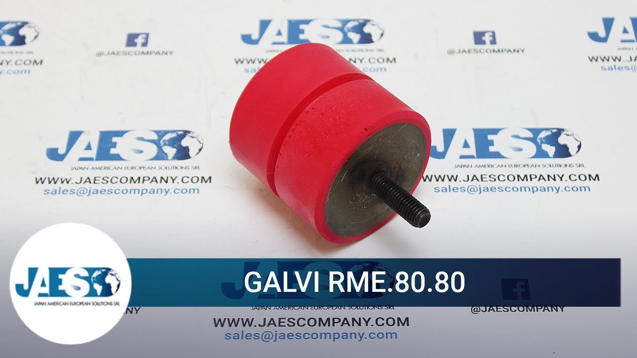 GALVI RME.80.80 - Buffer - Respingente - Puffer - 倒车垫 - YouTube