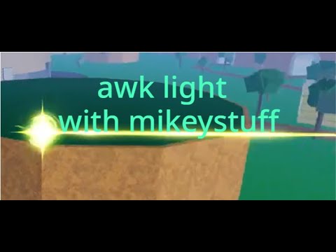 awk light with mikeystuff - YouTube
