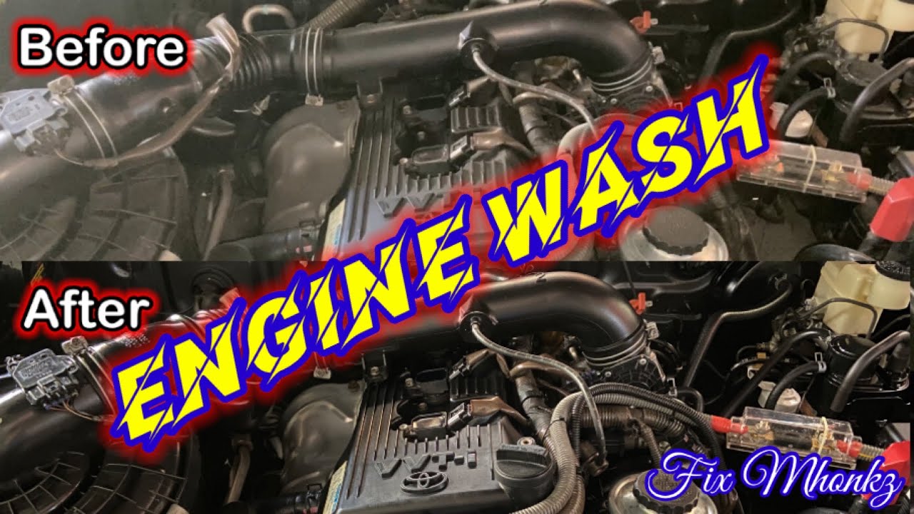 Toyota Fortuner “Engine Wash” - YouTube