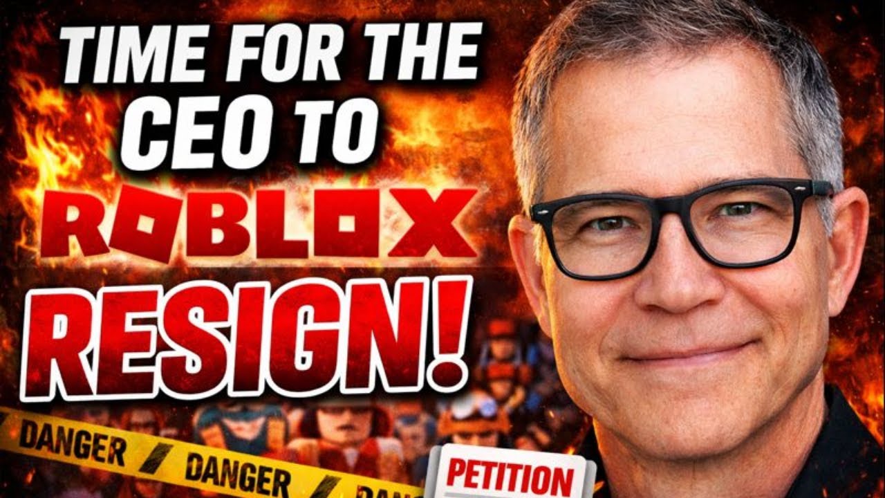 Roblox Is FAILING Our Kids — Time for CEO David Baszucki to RESIGN ...