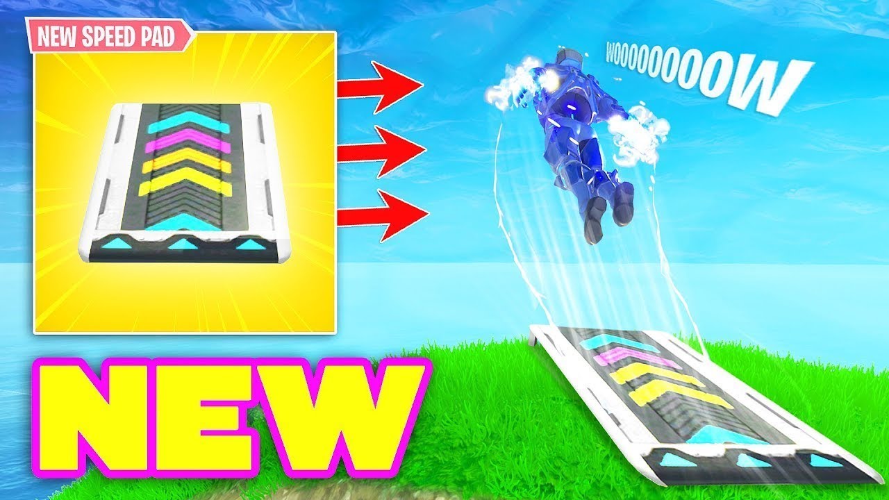 *NEW* SPEED BOOST PAD FOUND IN FORTNITE! (Fortnite Battle Royale ...