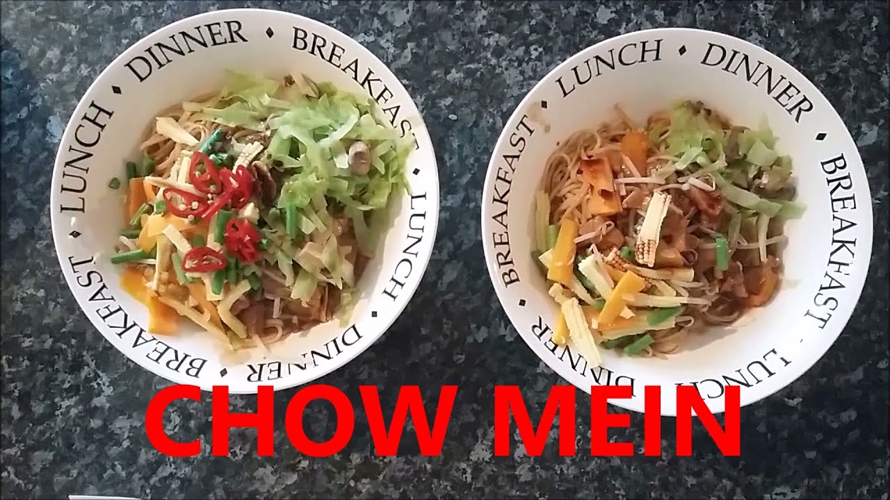 Quick Chow Mein Home Made - YouTube