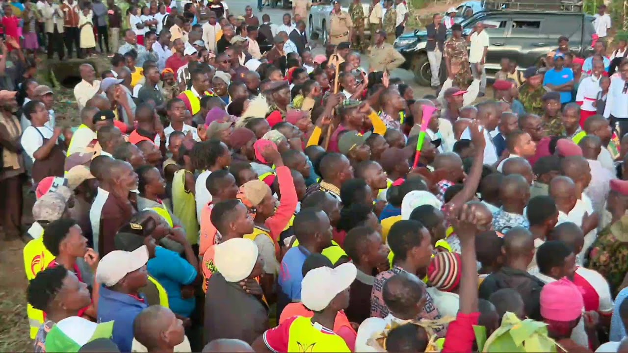 Inspection of construction works, Kamachege Market, Imenti South, Meru ...