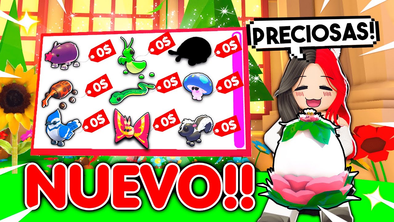 *GRATIS* CONSIGUE TODAS LAS NUEVAS MASCOTAS DE JARDIN en ADOPT ME ...