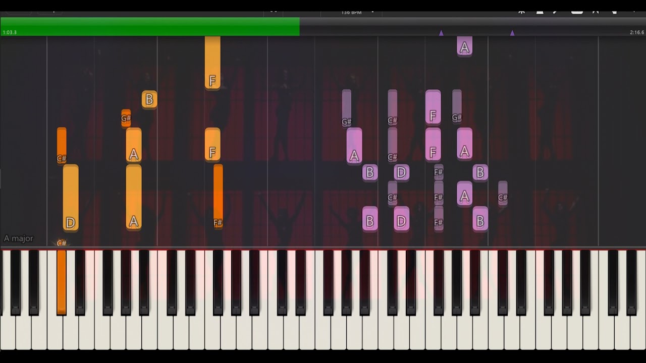 Chicago Cell - Block Tango Piano Tutorial Advanced - YouTube