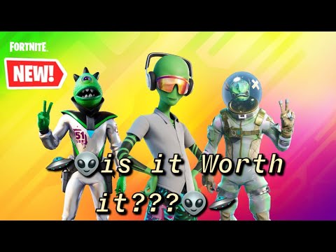 Fortnite | Alien Abduction BUNDLE Review & Overview / is it Worth it ...