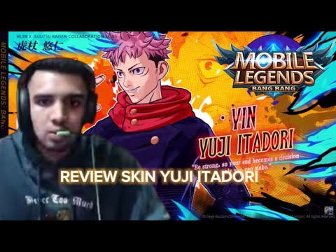 REVIEW SKIN YUJI ITADORI JUJUTSU KAISEN KEREN EFFECT NYA-MOBILE LEGENDS ...