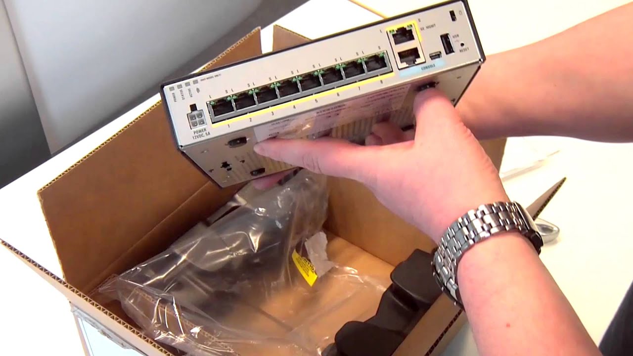 Cisco SMB ASA 5506-X unboxing - YouTube