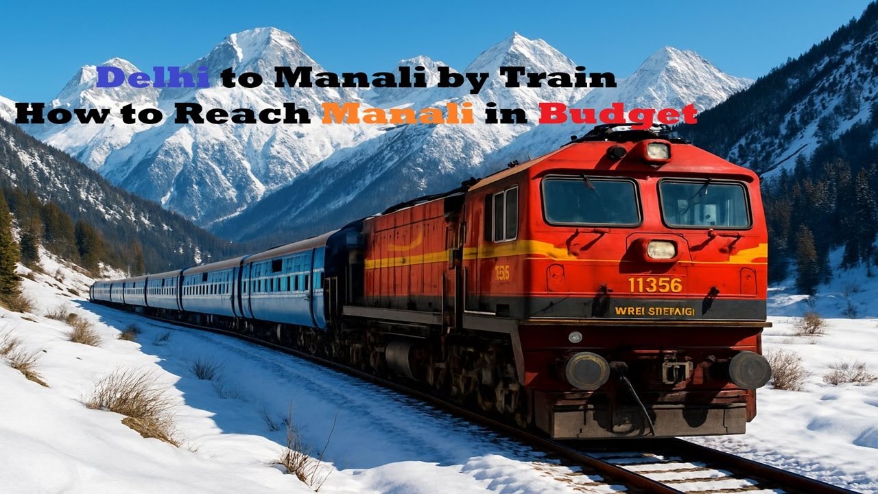 Delhi to Manali by Train | How to Reach Manali | Manali Kaise Jaye by ...