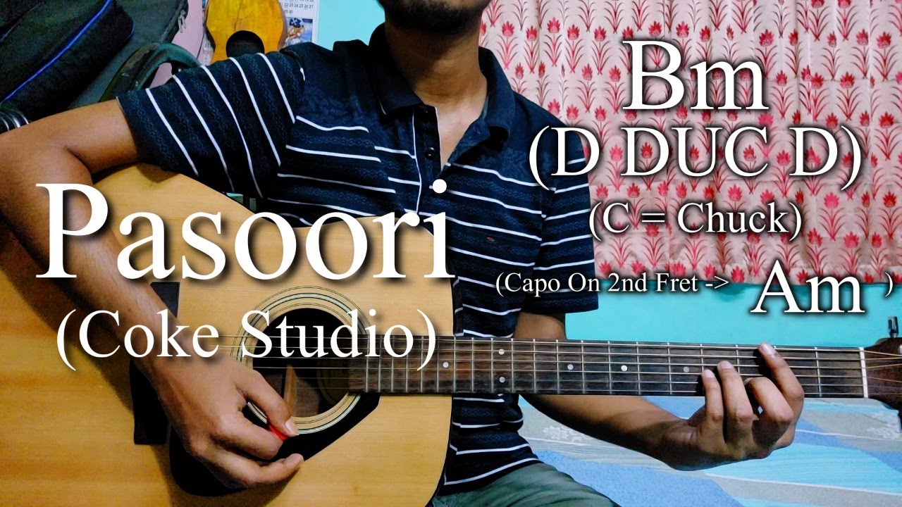 Pasoori | Coke Studio | Season 14 | Easy Guitar Chords Lesson+Cover ...