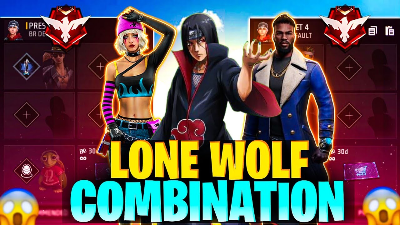 Lone Wolf Character Combination || Ninjutsu Lone Wolf Character ...