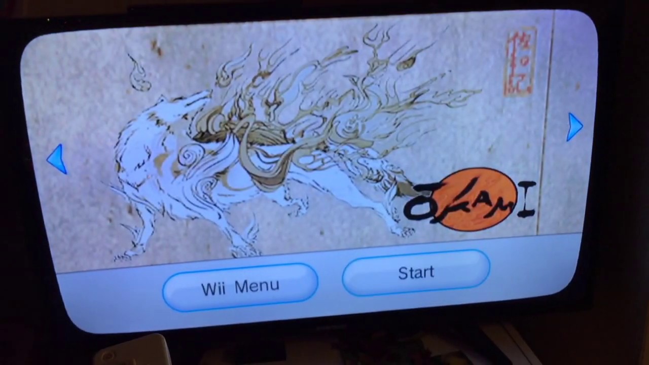 okami: wii disc channel preview - YouTube