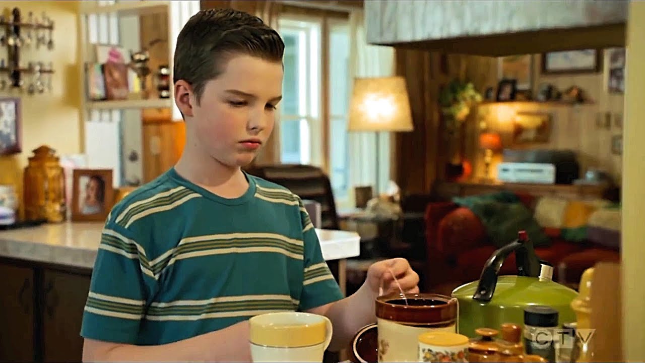 Young Sheldon making Coffee for Paige [Full HD] #YoungSheldon - YouTube