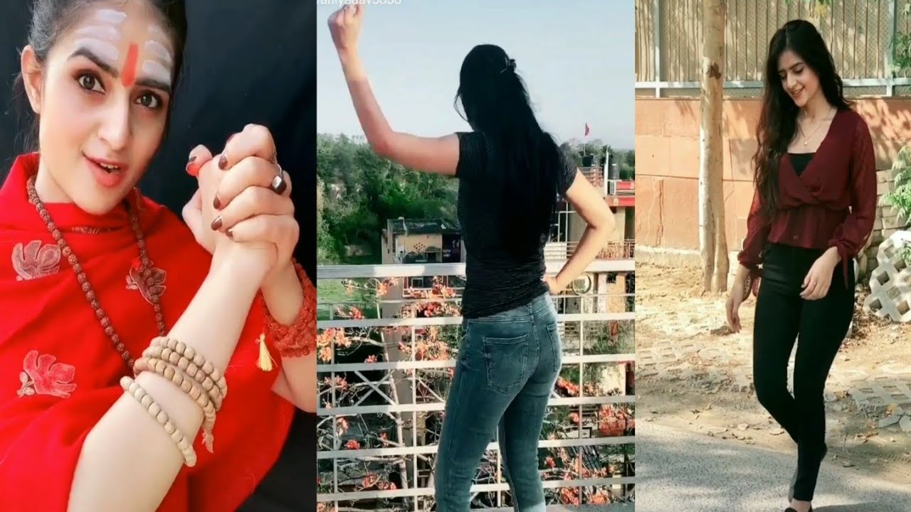 Shivani Yadav on tiktok part -2 || famous Tiktoker Shivani Yadav,, the beautiful girl || AJGAR ...