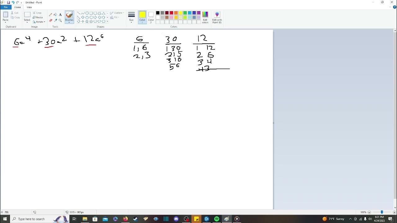 Greatest Common Factor Tutorial - YouTube