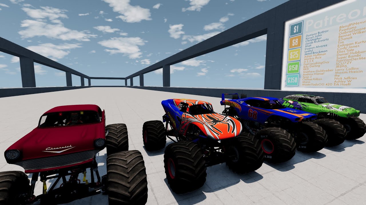Unleashing SPIDER MAN at Monster Jam High Descent 🕷️🔥 - YouTube