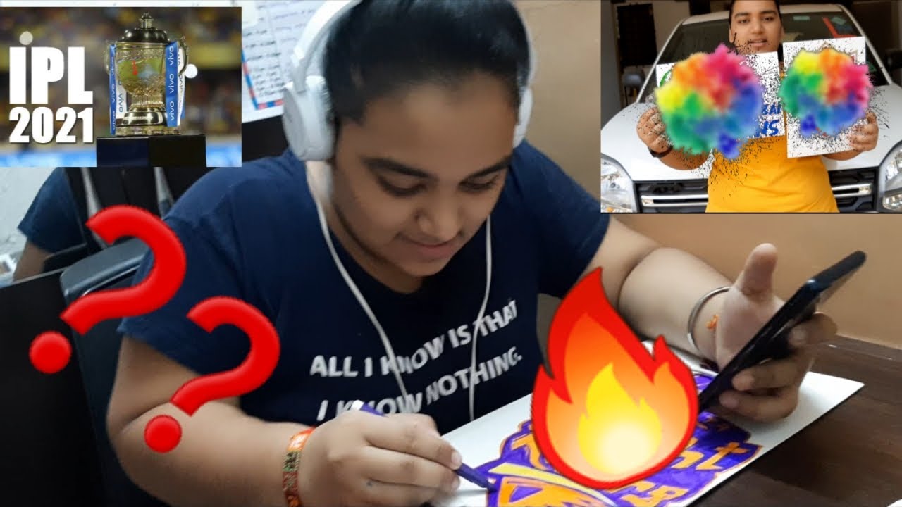 Drawing IPL all teams logo's drawing | Amazing results | S.M Arts ...
