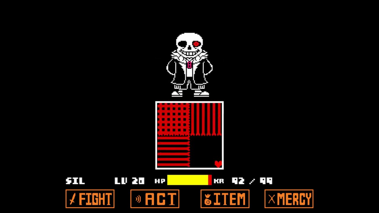 SpaceTale サンズ戦 アプデ [Demo,undertaleファンゲーム] - YouTube