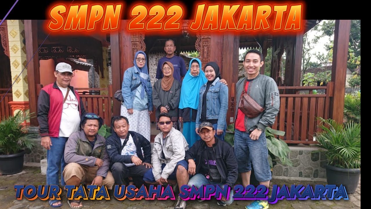 TOUR TATA USAHA SMPN 222 JAKARTA - YouTube