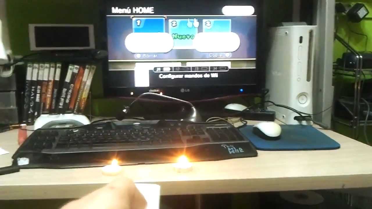 Dolphin Emulador de WII + Sensor Bar con Velas!! - YouTube
