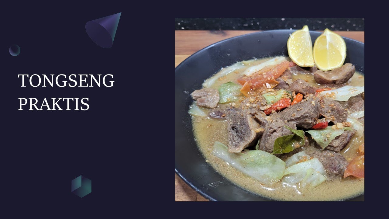 Tongseng ( stewed meat in curry sauce) - YouTube