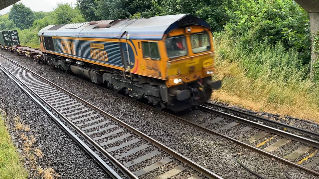 Class 66 | 66753 ‘EMD Roberts Road’ | GB Railfreight - GBRf - YouTube